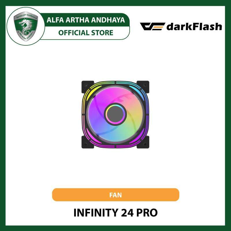 Jual darkFlash INFINITY 24 PRO ARGB Fan REVERSE [Single Fan] di Seller ...
