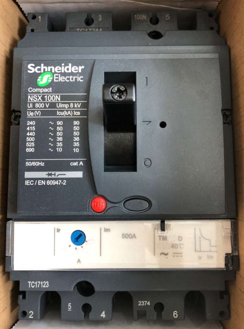 Promo Schneider Mccb 50ka Nsx100n 3p 50a Tmd 429843 Diskon 23% Di ...