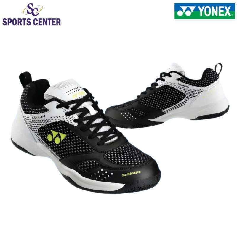 Jual New Sepatu Badminton Yonex Mach Black / Pearlized White - 39 Di ...
