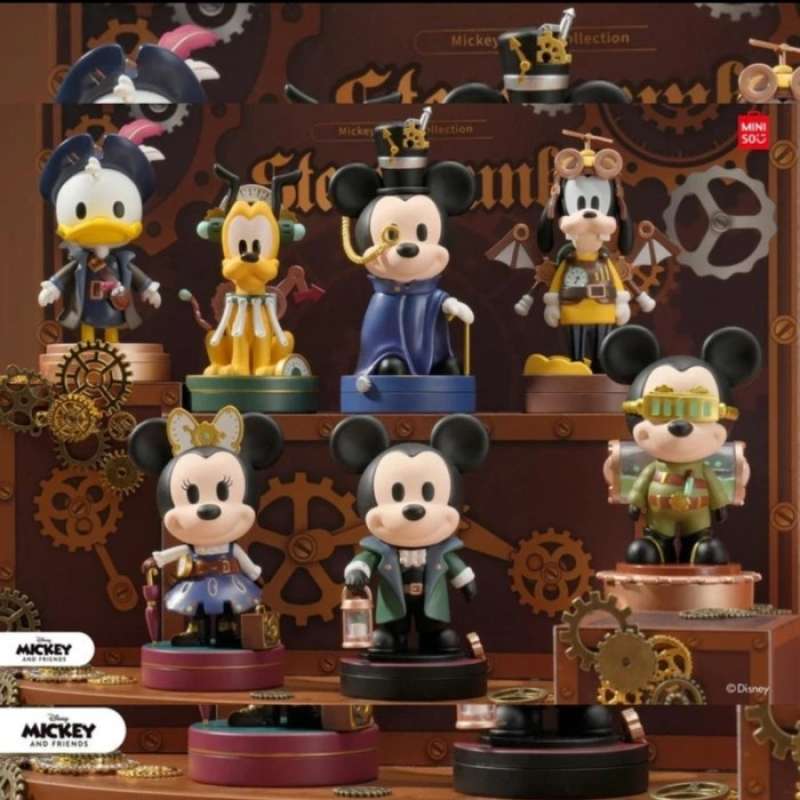 Promo MICKEY MOUSE COLLECTION STEAMPUNK - MINISO BLINDBOX - TOCKO99 ...