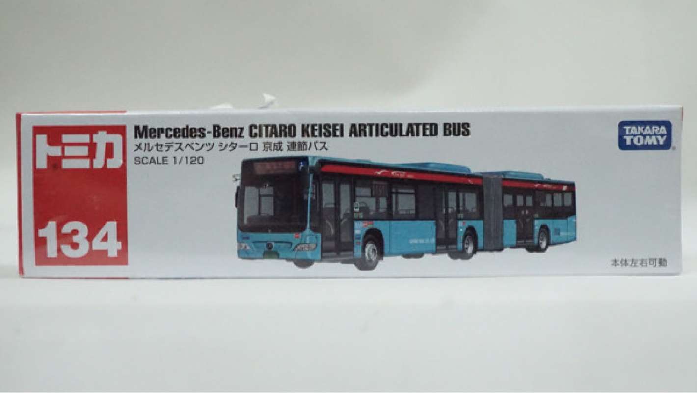 Jual Takara Tomy Tomica 134 Mercedes Benz Citaro Keisei Articulated Bus ...