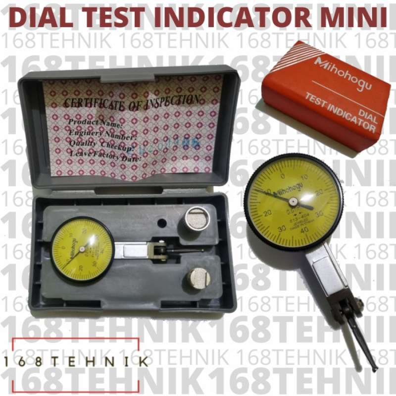 Promo MINI DIAL INDICATOR 0-40 X 0.01MM MIHOHOGU / DIAL INDIKATOR JARUM ...