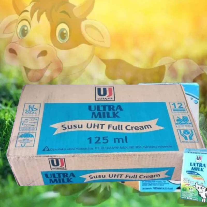 Promo Ultra Jaya Uht Full Cream 125 Ml [ 1 Dus @ 40 Pcs] Diskon 8% Di ...