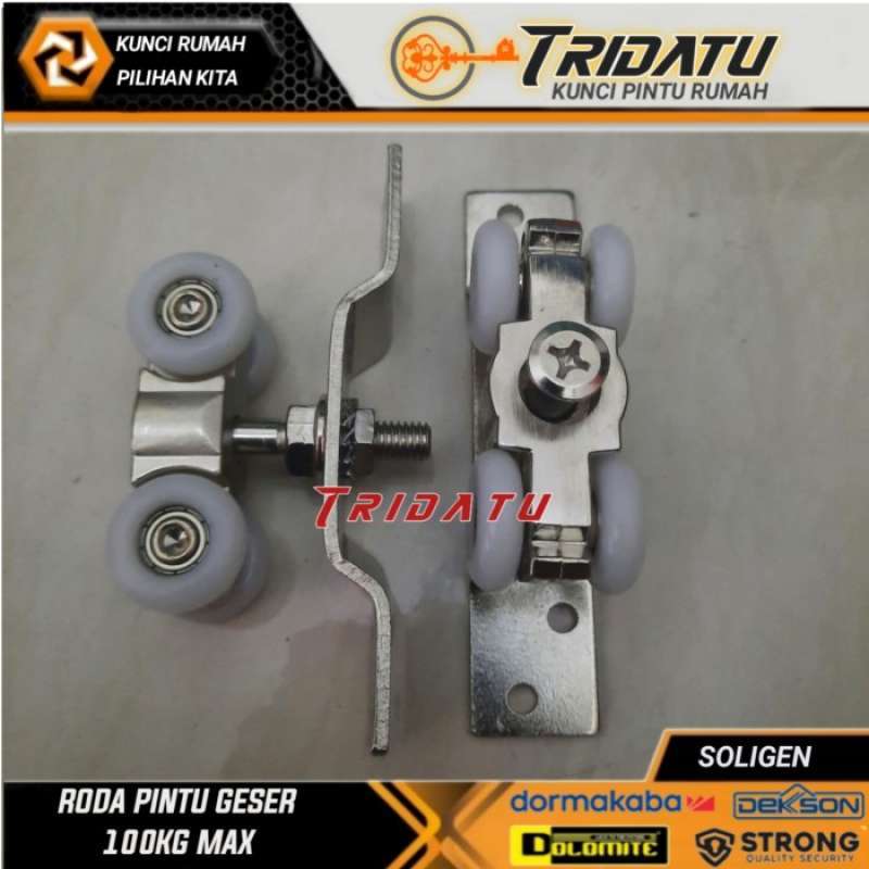Promo Roda Rel Pintu Sliding/ Roda Husky Copotan Dari Rell Complete ...