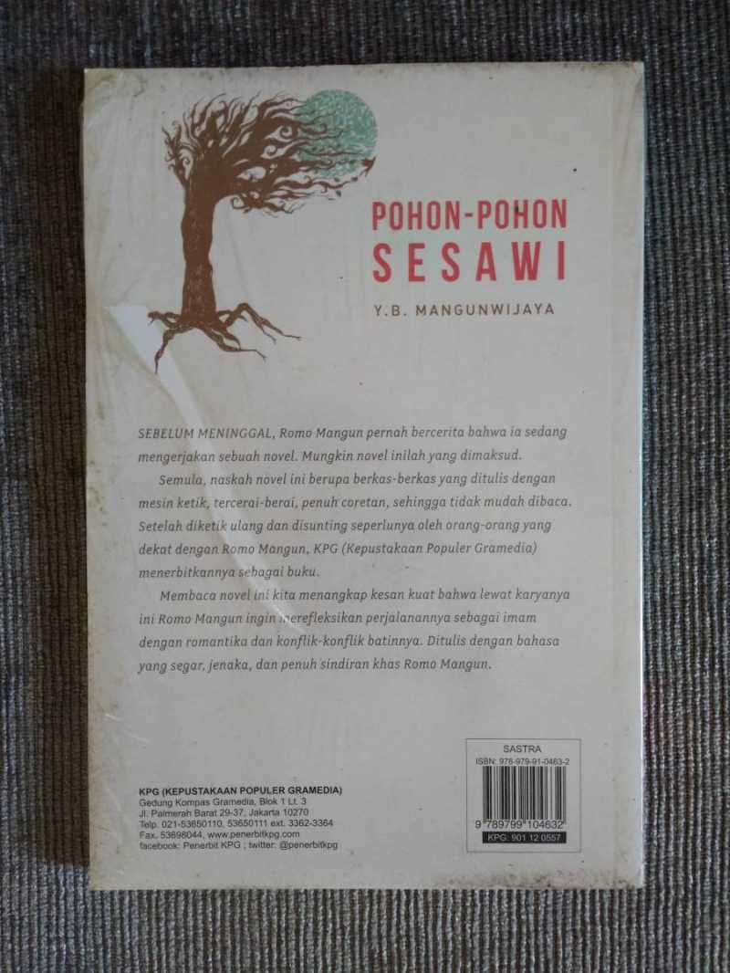 Jual Pohon Pohon Sesawi - Y.B. Mangunwijaya di Seller Samudra_Solo ...
