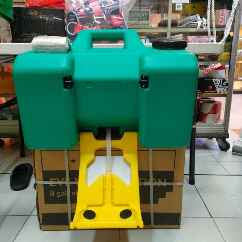 Jual Emergency Eyewash Portable 9 Galon / Eye Wash Pencuci Mata ...