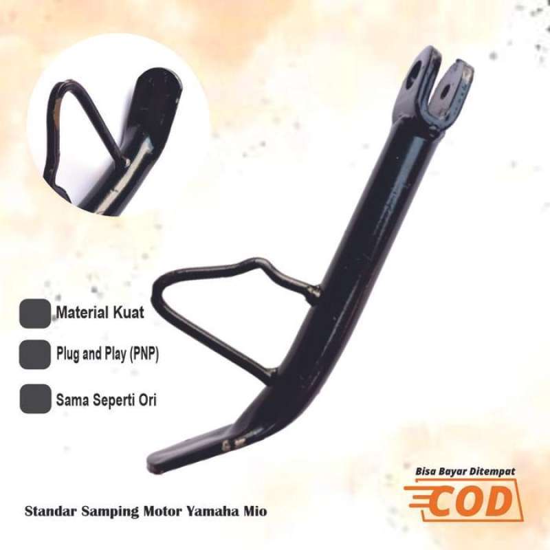 Jual Standar Samping Yamaha Mio Sporty Smile Soul Besi Hitam Kuat ...