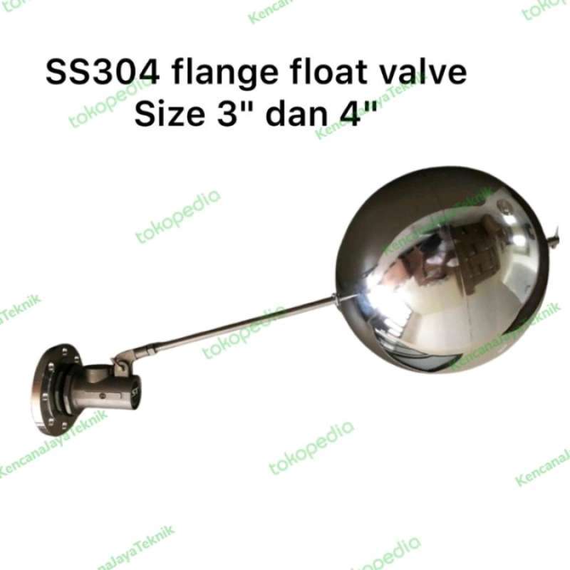 Promo Pelampung Tangki / Toren / Floating Valve Stainless 304 Jis 10k 3 ...