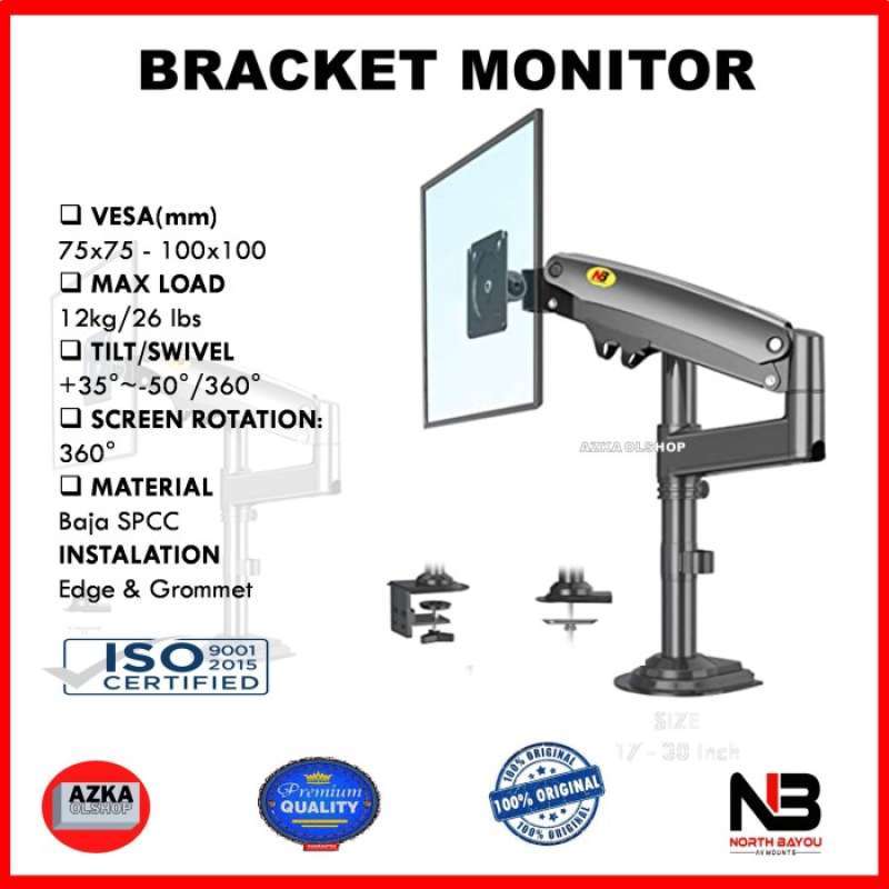 Promo BRACKET TV LCD MONITOR 22-35 NB H100 TILT SWIVEL ROTATE Diskon 23 ...