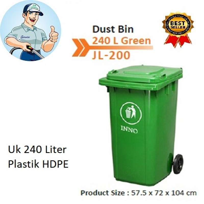 Jual Tong Sampah Dust Bin 240 Liter Jenis Sulo Di Seller Ratata Store ...