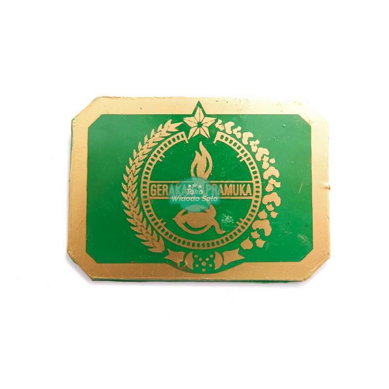 Jual Pin Tanda Topi Siaga Putra Hijau Persegi Badge Logo Topi Pramuka ...