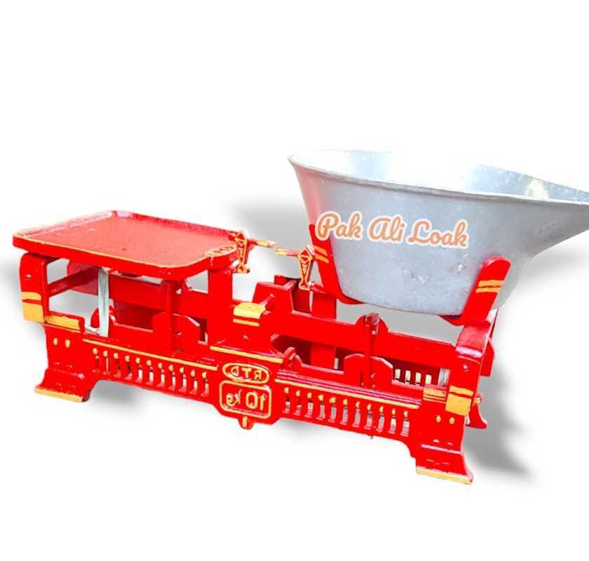Promo Timbangan Bebek Timbangan Meja Timbangan Duduk 10kg Merk Rtd Set ...
