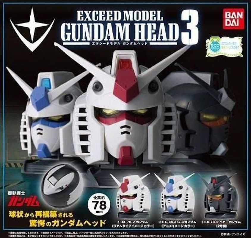 Promo Mobile Suit Gundam Exceed Model Gundam Head Volume 3 Diskon 23% ...