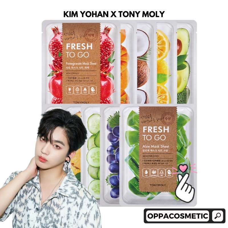 Promo Tony Moly Fresh To Go Mask Sheet - Aloe Diskon 80% Di Seller ...