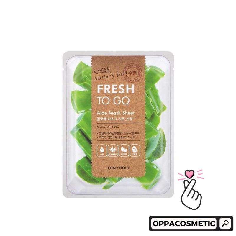 Promo Tony Moly Fresh To Go Mask Sheet - Aloe Diskon 80% Di Seller ...