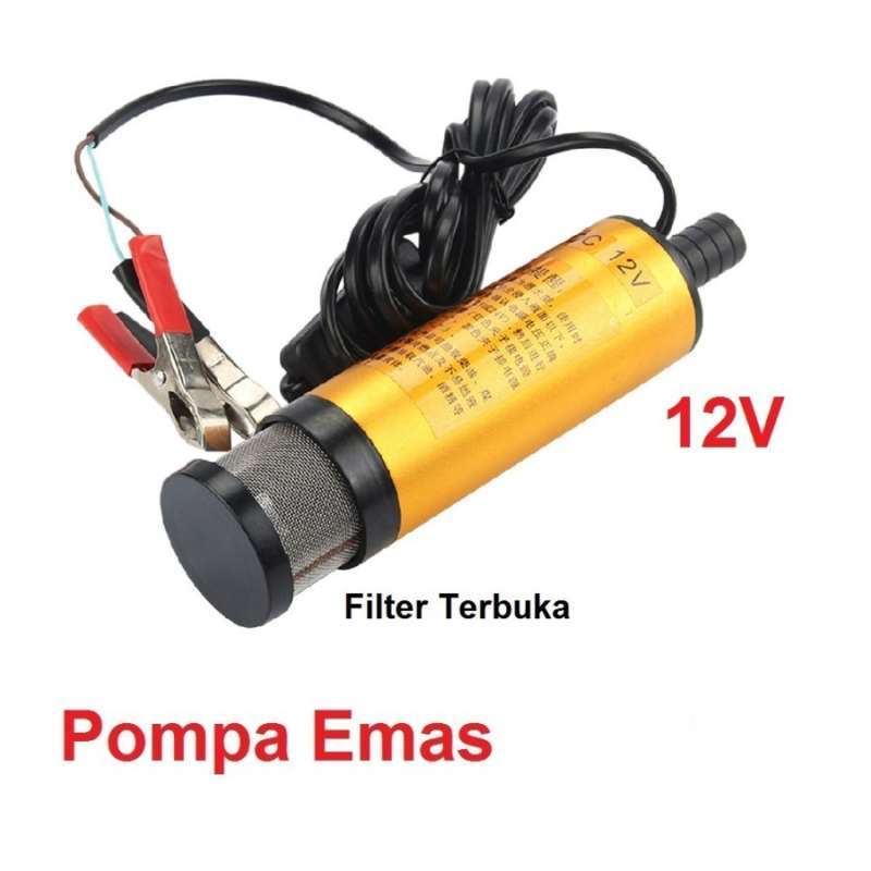 Jual Pompa Air Celup Portable Kecil 12V 38MM Diesel Pump Mini Oli ...