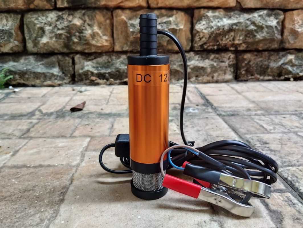 Jual Pompa Air Celup Portable Kecil 12V 38MM Diesel Pump Mini Oli ...