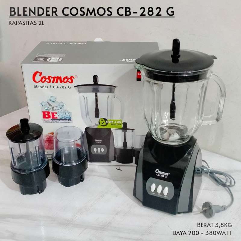 Jual Blender Cosmos Cb-282 G /blender Set 2 L/blender 2 Liter Di Seller ...