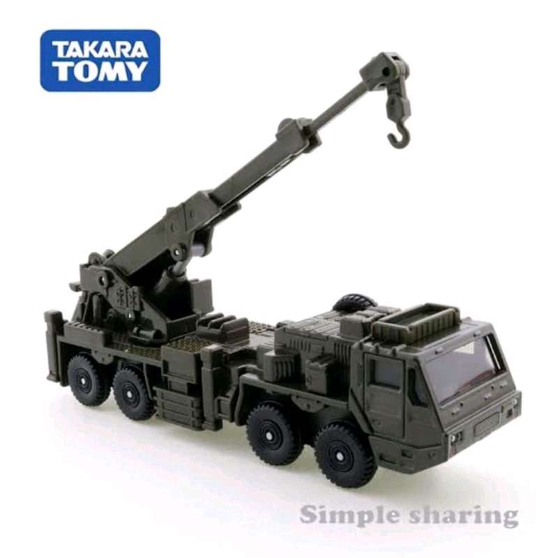 Jual TOMICA LONG JGSDF HEAVY WHEELED RECOVERY VEHICLE TAKARA TOMY ...