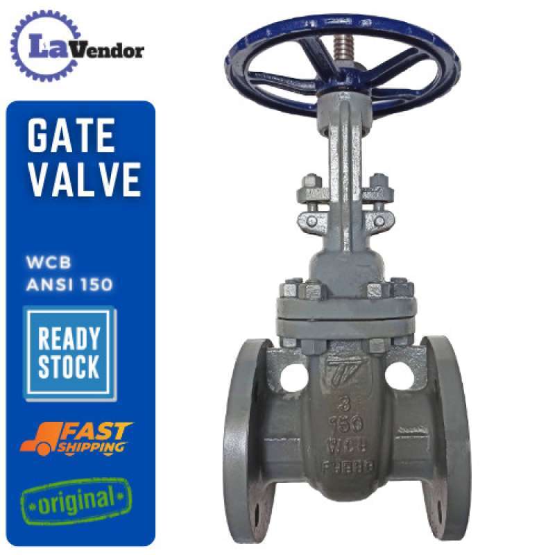 Promo Gate valve Cast steel ASTM A216 WCB ansi 150 2 Diskon 23% di Seller Kartizy Store ...