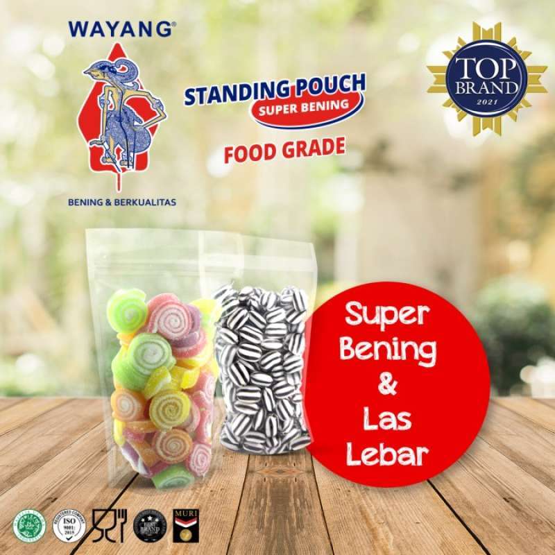Promo Plastik Standing Pouch Wayang (STP) / Plastik Klip / Plastik ...