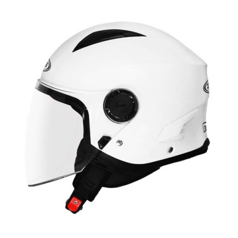 Promo Termurah Zeus Zs617 White Gloss Helm Half Face Zeus Terbaik ...
