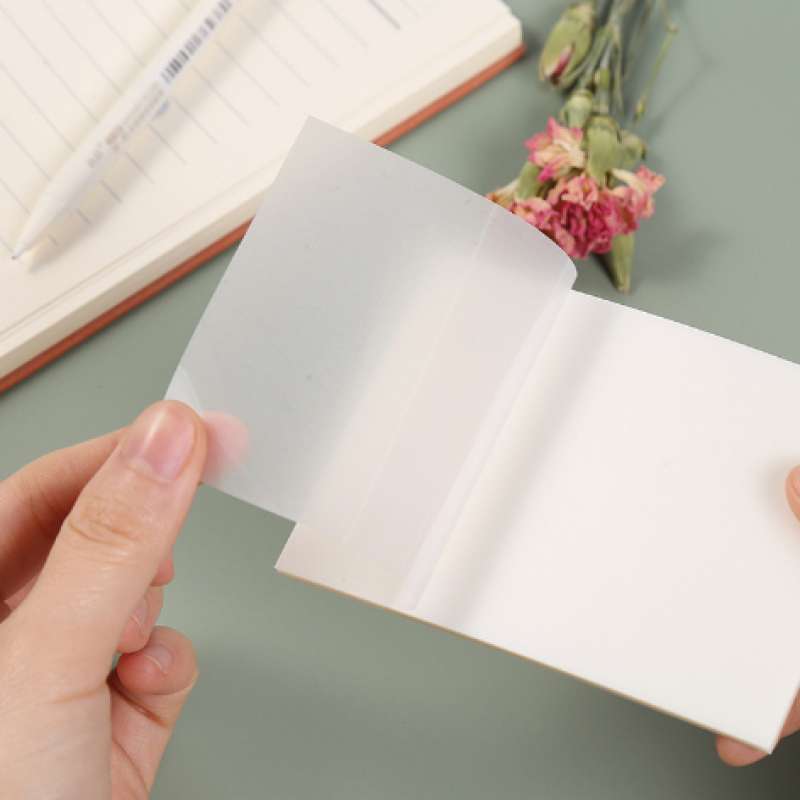 Jual Osm Jkt S5881 Sticky Note Transparan Tahan Air Untuk Kantor ...