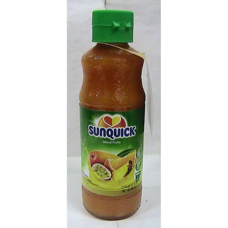 Jual SUNQUICK MIXED FRUIT 330ML di Seller TOKO ASBA7 - Bidaracina, Kota Jakarta Timur | Blibli