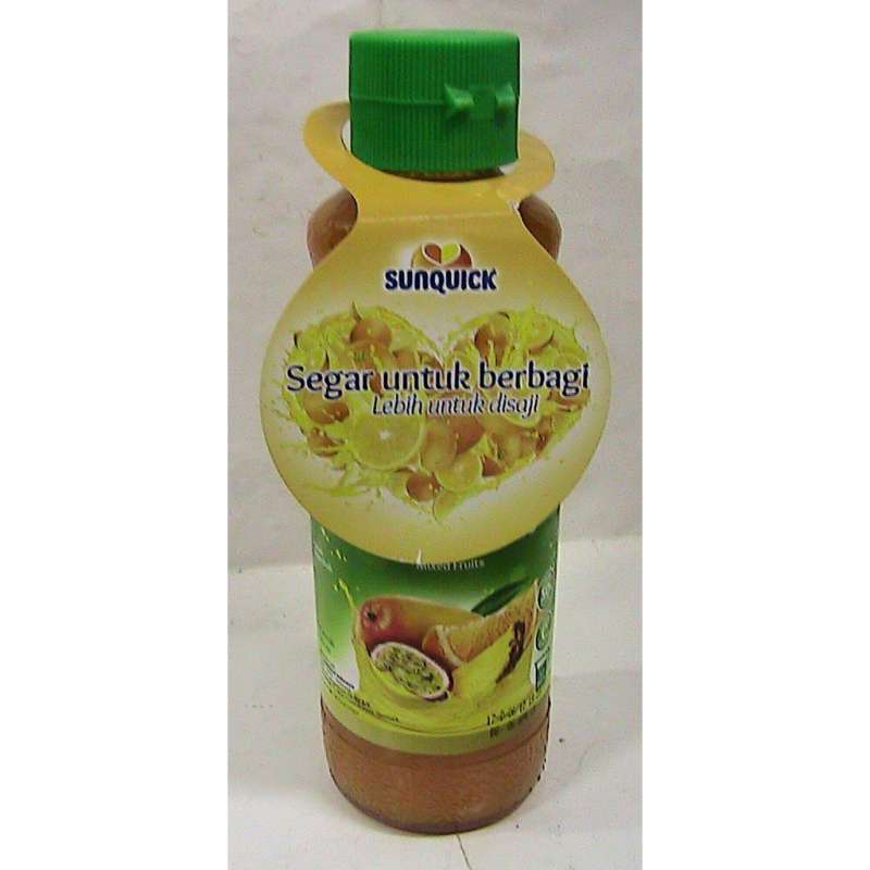 Jual SUNQUICK MIXED FRUIT 330ML di Seller TOKO ASBA7 - Bidaracina, Kota Jakarta Timur | Blibli