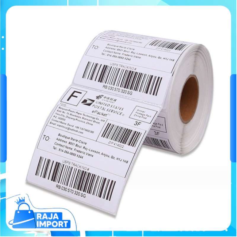Jual 6142 Label Stiker Resi / Label Stiker Isi 500 Lembar / Kertas Resi ...