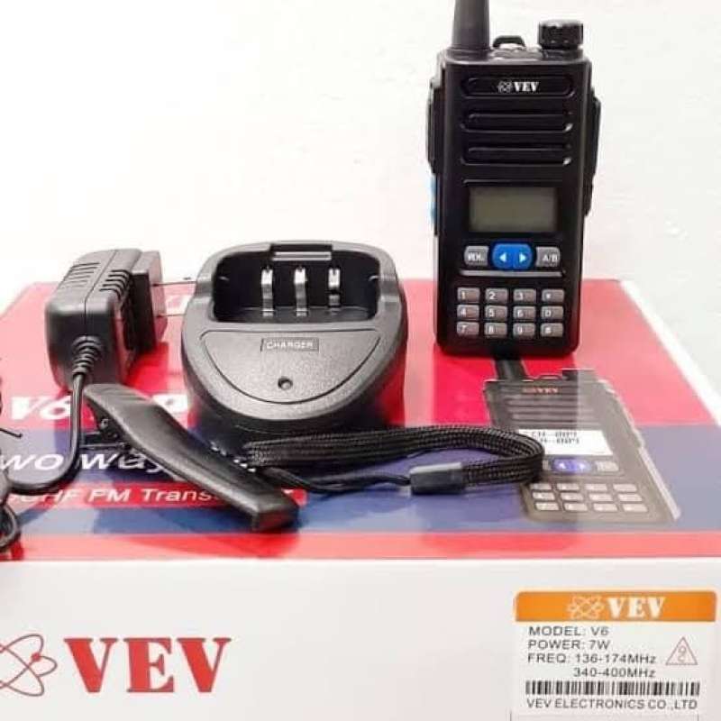 Jual Ht Vev V6 Dual Band Vhf / Uhf 350 Di Seller Surota Aska - Cengkareng Barat, Kota Jakarta ...