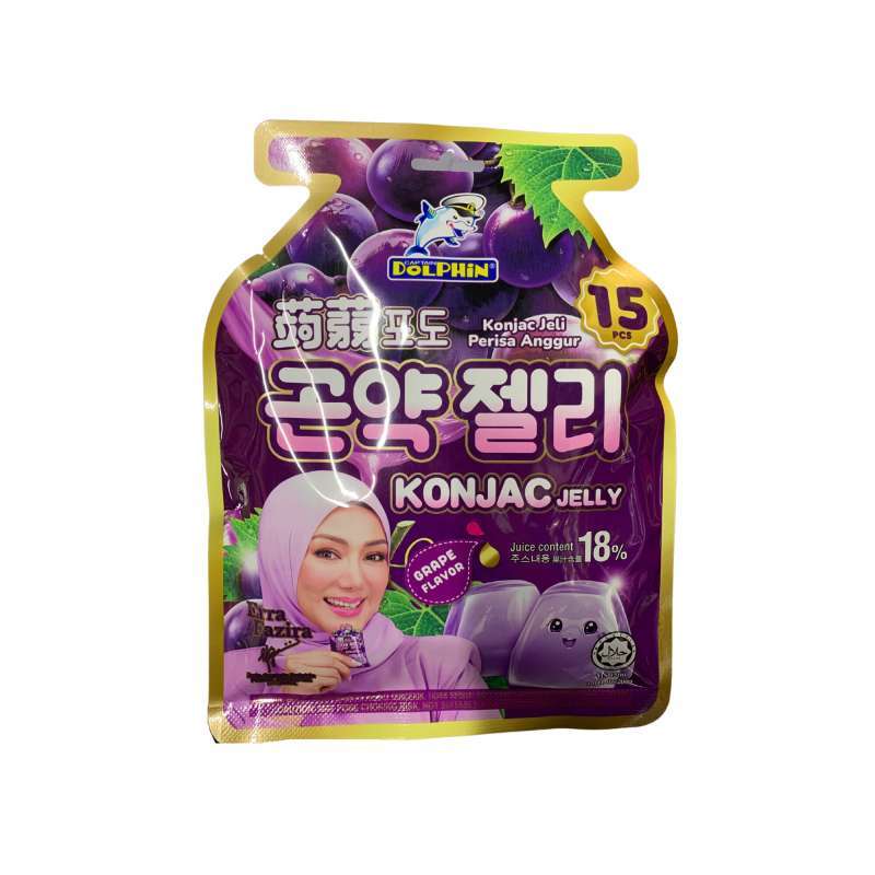 Promo Natalife / Captain Dolphin Yogurt Konjac Jelly Isi 15Pcs Halal Original - APLE Diskon 45% ...
