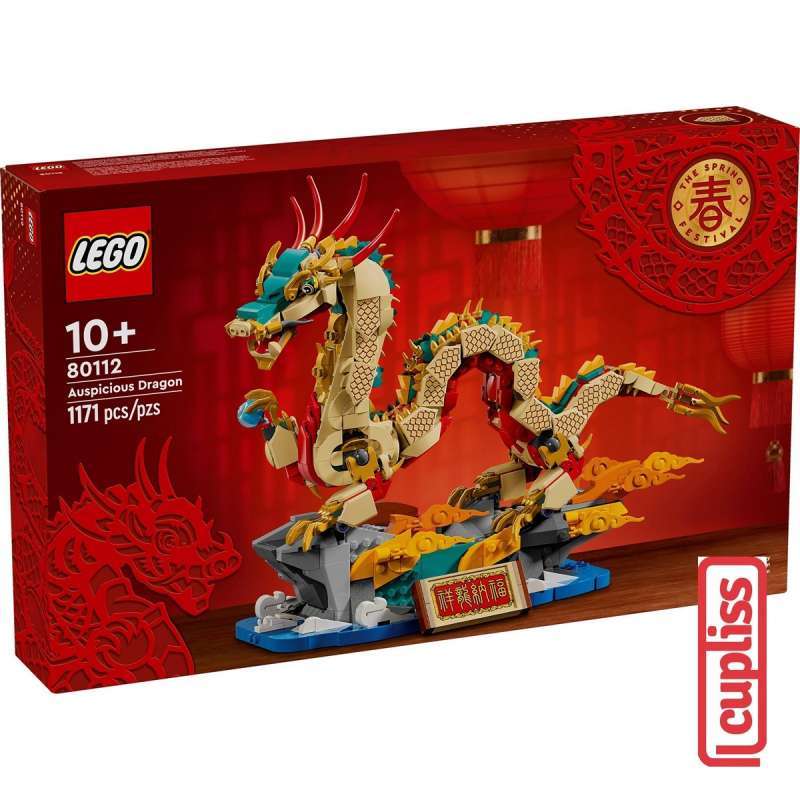 Jual LEGO Chinese CNY 80112 Auspicious Dragon di Seller Cupliss ...