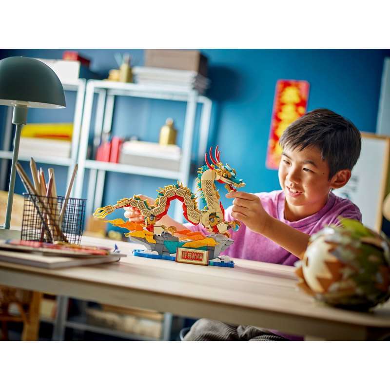 Jual LEGO Chinese CNY 80112 Auspicious Dragon di Seller Cupliss ...