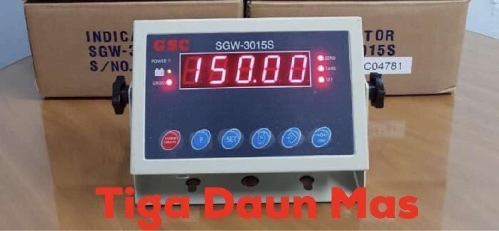 Jual Indikator SGW-3015S / Indikator GSC Tipe SGW 3015S di Seller TDM Grosir - Mangga Besar ...