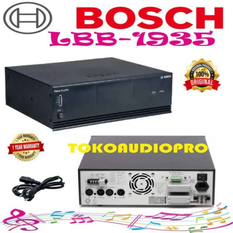 Promo BOSCH LBB1935 Power Amplifier Original Bosch lbb-1935 Diskon 23% di Seller Azurestore ...