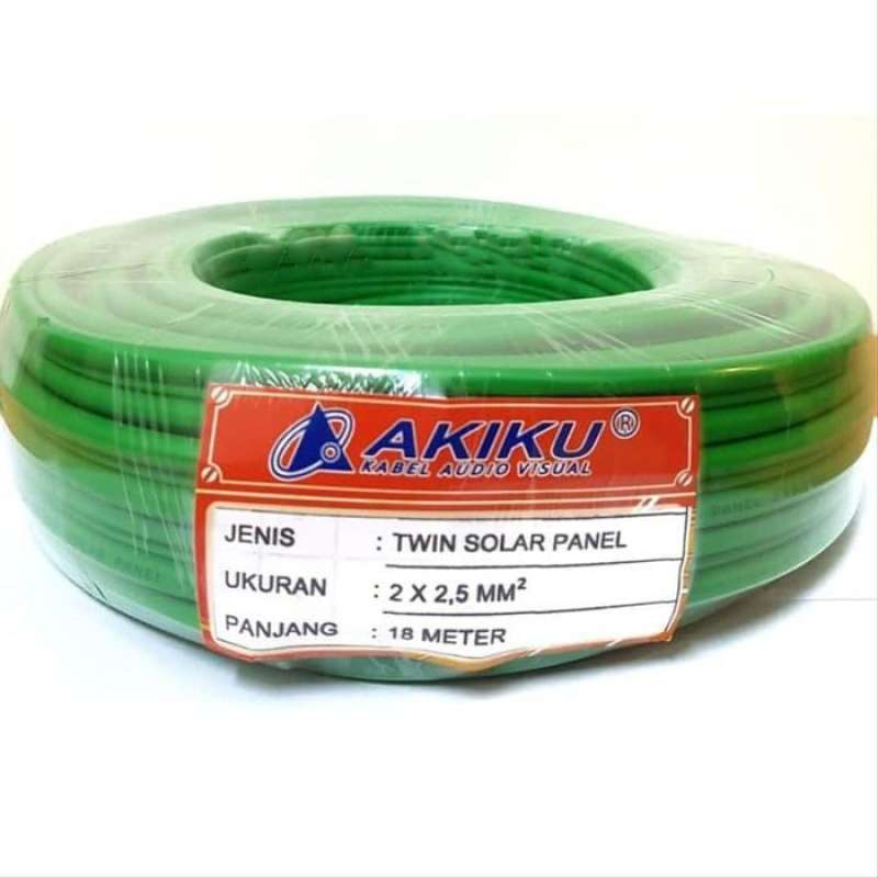 Promo Kabel Panel Surya / Twin Solar Panel Akiku 2x2,5mm 18 Meter ...
