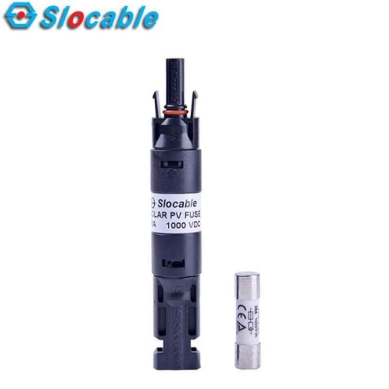 Promo Slocable Mc4 Fuse Connector 15/20/30 Ampere Inline Solar Panel ...