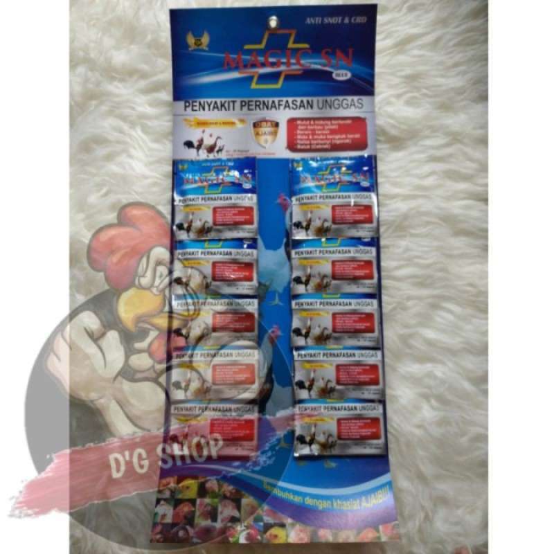 Promo Obat Jamu Ayam Jago Aduan MAGIC SN BLUE/BIRU (1 RENTENG ISI 10 ...