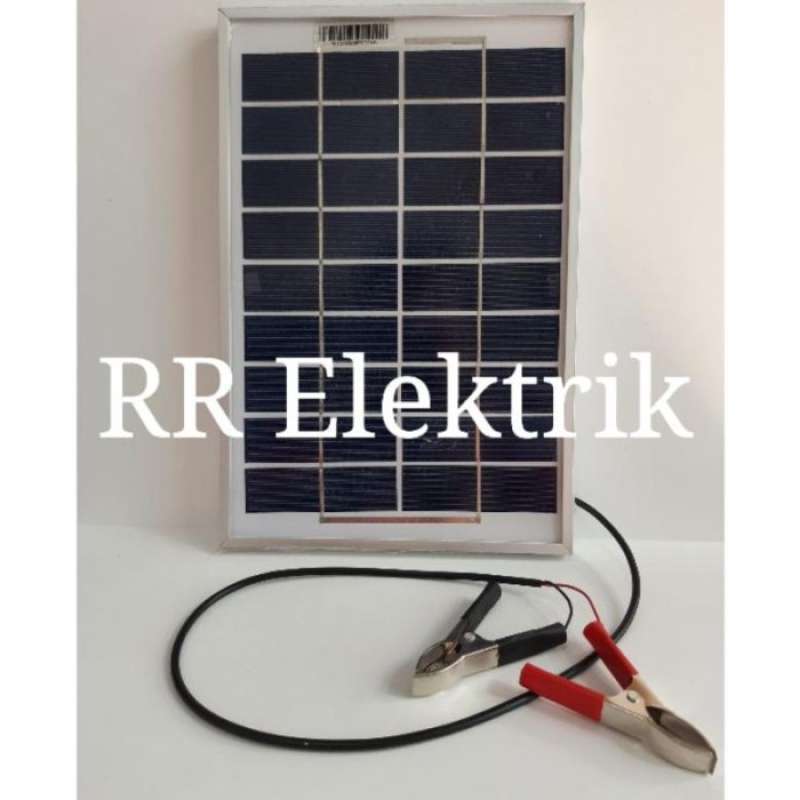 Promo Solar Panel Solar Cell Panel Surya 5Wp Poly 5 Wp Polycrystalline ...