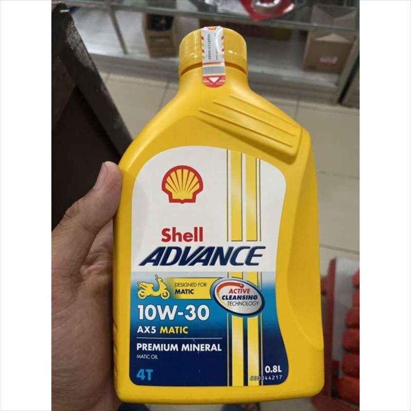 Jual OLI MESIN MATIC SHELL ADVANCE AX5 MATIC 10W-30 di Seller Galeri ...