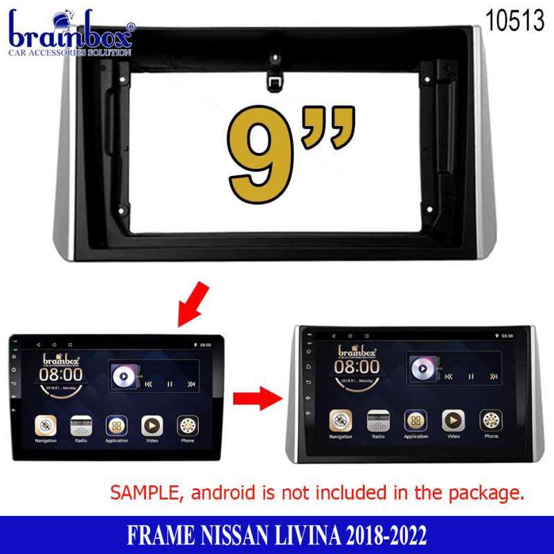Promo Frame Head Unit Nissan Livina 2018-2022 9 Inch Bingkai Panel Tv ...