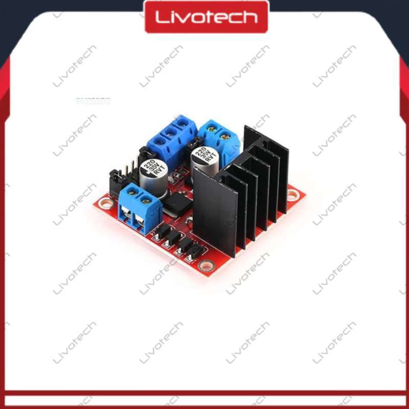 Jual L298N Dual Motor Driver Module L298 Dual H-Bridge Stepper Speed ...