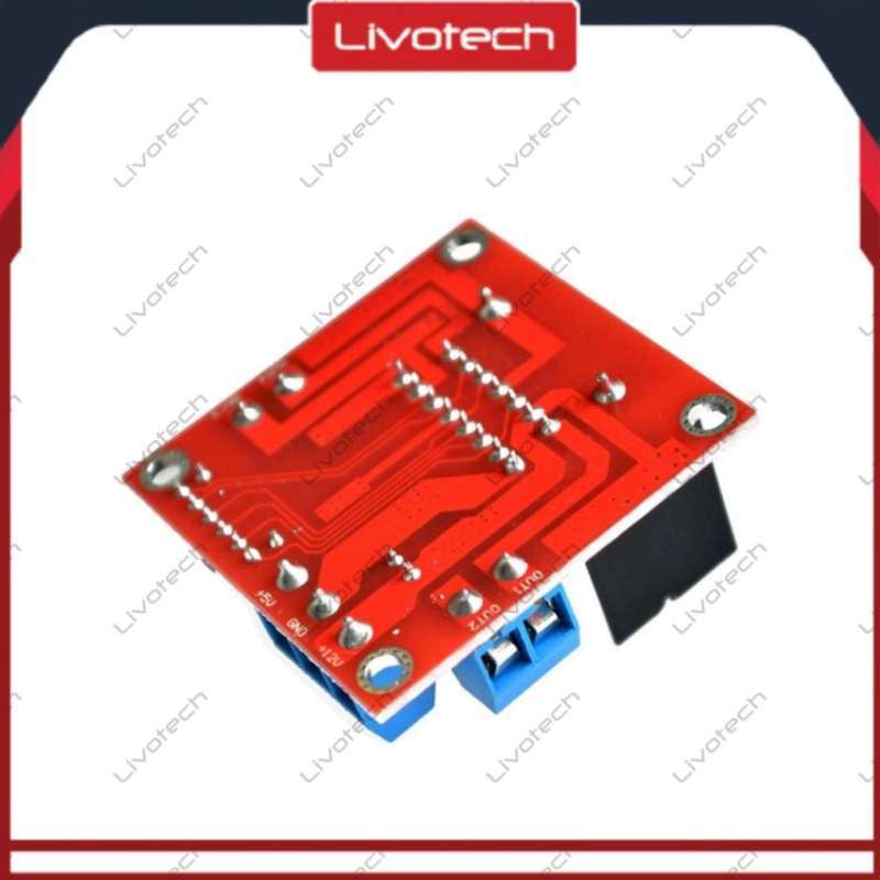 Jual L298N Dual Motor Driver Module L298 Dual H-Bridge Stepper Speed ...
