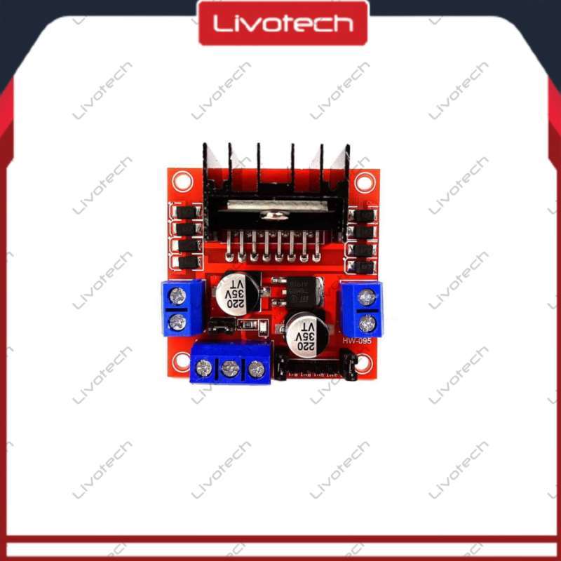 Jual L298N Dual Motor Driver Module L298 Dual H-Bridge Stepper Speed ...