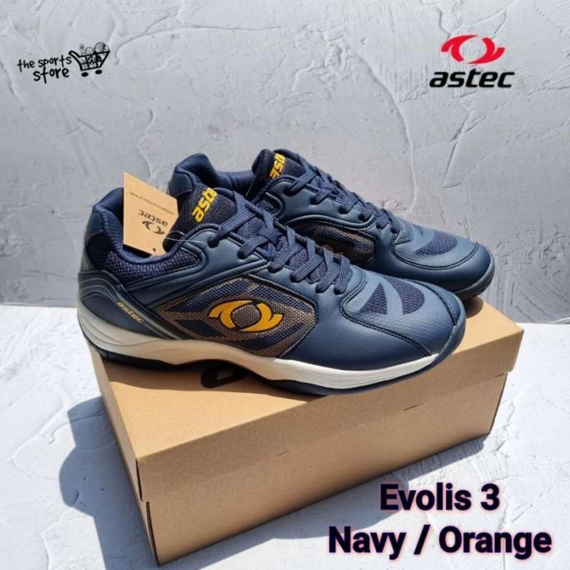 Jual Sepatu Badminton Astec Evolis 3.0 - Navy - 40 di Seller The Sports ...
