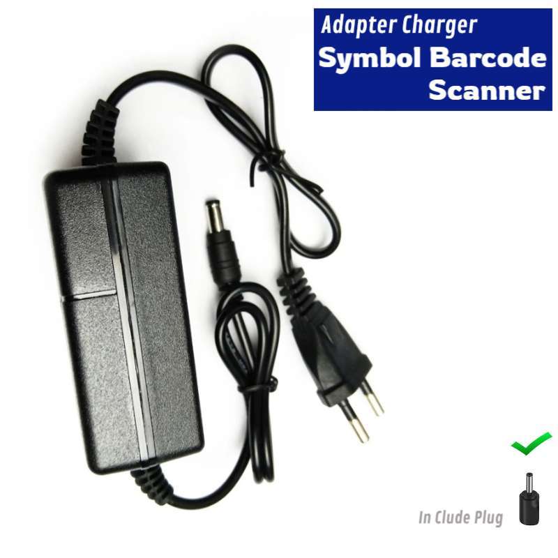 Jual Charger Adaptor Symbol Barcode Scanner Parking HPRT Adapter OMNI ...