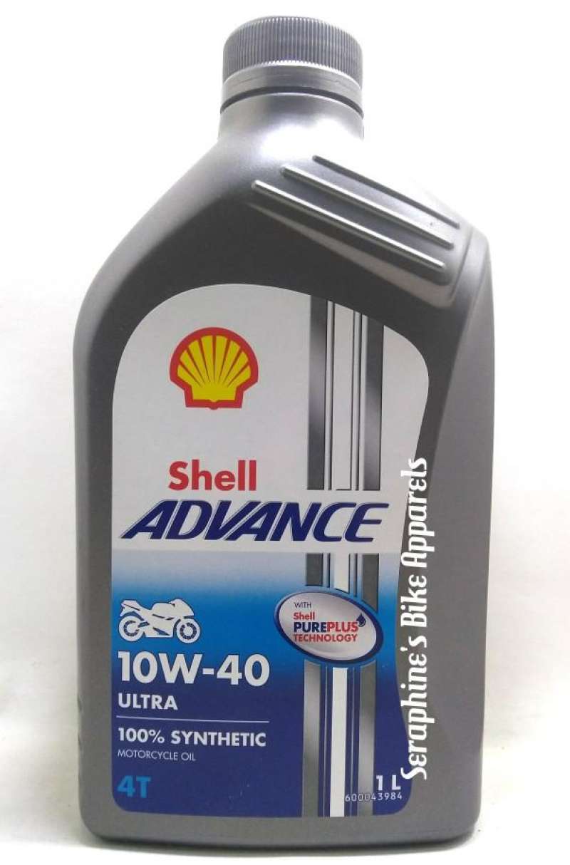 Jual OLI MOTOR SHELL ADVANCE ULTRA 4T 10W-40 1L - FULLY SYNTHETICS di ...