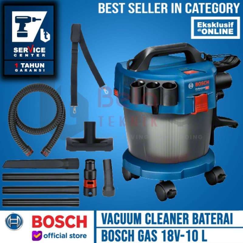 Promo Bosch Mesin Penyedot Debu Gas 18V-10 L Cordless Vacuum Cleaner 18 ...