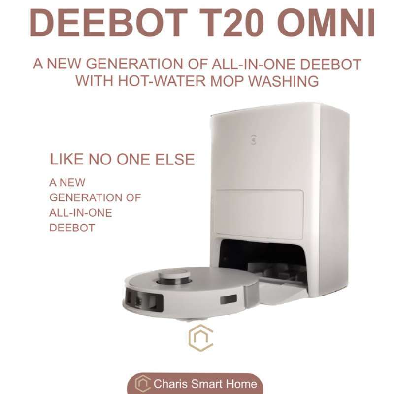 Promo Deebot T20 Omni Vacuum Cleaners Diskon 23% di Seller Tunggal Jaya - Petojo Utara, Kota ...